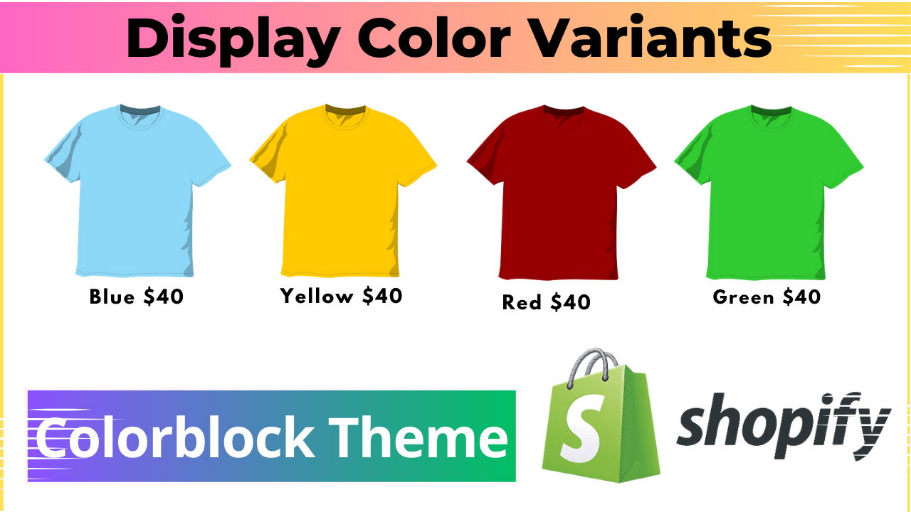 Products By Color Variants - Colorblock Theme – Shopwebsitecodes
